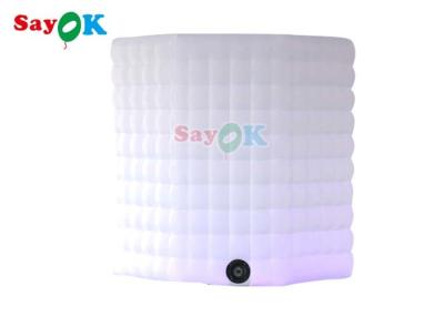 Cina Il PVC ha ricoperto la tenda gonfiabile mobile della cabina della foto dell'ottagono di illuminazione del LED in vendita