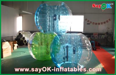China Giant Inflatable Soccer Game Colorful PVC/TPU Soccer Bumper Ball Bubble Football For Outdoor Games for sale