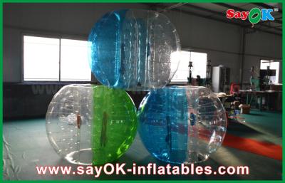 China Giant Inflatable Soccer Game Colorful PVC/TPU Soccer Bumper Ball Bubble Football For Outdoor Games for sale