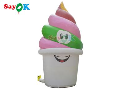 Китай Подгонянная модель мороженого 5m раздувная для рекламы фестиваля на открытом воздухе продается