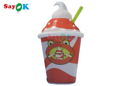 Chine Promotion Custom Inflatable Products Blow Up Ice Cream Cup Balloon à vendre