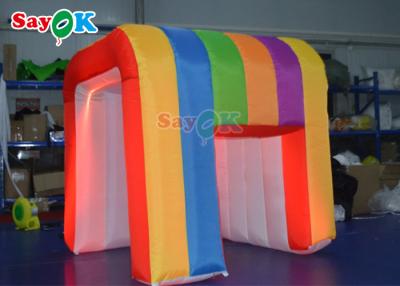 Cina Contesto leggero principale gonfiabile di recinzione della cabina di 360 foto per la pubblicità in vendita