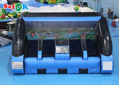 China Party Mini Shooting Gallery Inflatable Ips Games For Adults Children Playground for sale