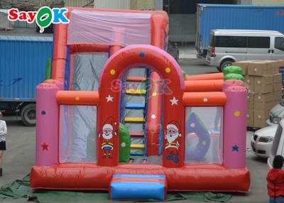 China Fire Retardant Tarpaulin Inflatable Jumping Bounce House Bounce Castle For Playing Centers for sale