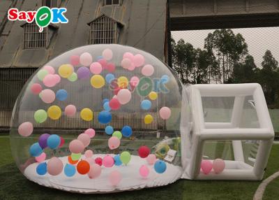 China Kids Party Clear Igloo Dome Inflatable Bubble Tent For Rent Crystal Inflatable Bubble Balloons House for sale