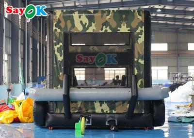 China Funny Cars Wonderful Inflatable Bounce Castle With Ball Pit Pool Fire Retardant for sale
