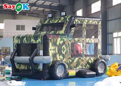 China Funny Cars Wonderful Inflatable Bounce Castle With Ball Pit Pool Fire Retardant for sale