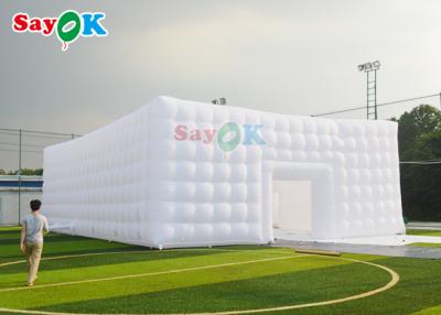 Китай шатер воздуха 8кс12кс5м раздувной с украшением свадьбы шатра приведенного света куба Инфлатаблес продается