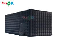 China Sayok LED Light Cube Inflatable Marquee Tent with Remote Controller Custom Size for sale