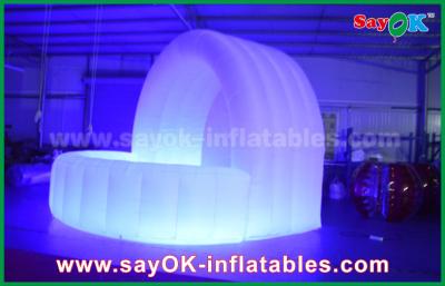 China Nightclub Bar Tent Waterproof Oxford Cloth Inflatable Tent Dome LED Lighting For Bar Counter for sale