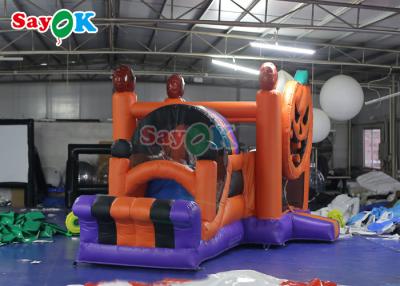 China Giant Inflatable Party Bouncy Castle Slide Combo Halloween Inflatable Bounce House for sale