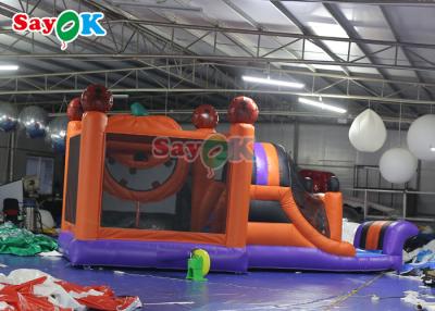 China Giant Inflatable Party Bouncy Castle Slide Combo Halloween Inflatable Bounce House for sale