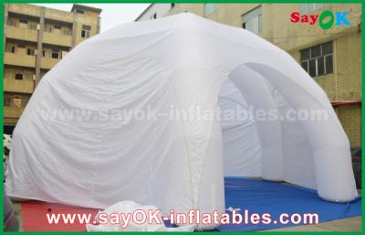 China Multi-Person Inflatable Tent White Advertising PVC Giant Inflatable Exhibition Inflatable Spider Tent for sale
