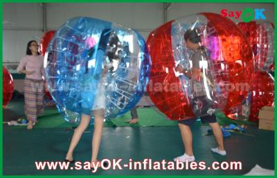 China Inflatable Garden Games Queen Size PVC / TPU Inflatable Sports Games Bubble Ball Soccer for sale