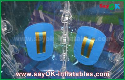 China Inflatable Games For Adults Transparent 0.8mm / 1.0mm PVC / TPU Bubble Bumper Ball Soccer 1.5ｍ DIA for sale
