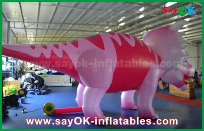 China Blow Up Cartoon Characters 3D Model Inflatable Cartoon Characters Jurassic Park Inflatable Giant Dinosaur for sale