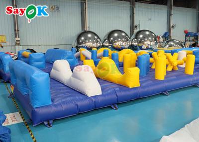 中国 中国で最も人気のある成人向け 膨張式障害物 膨張式インタラクティブゲーム 36フィート 巨大膨張式障害物コース 販売のため