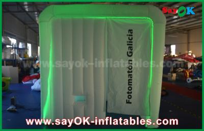 Cina cabina gonfiabile con illuminazione del LED, aeratore della foto di 2.3*2*2.2m di norma del CE/UL in vendita