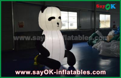 China Durable Custom Inflatable Products , Animal Inflatable Panda Cartoon For Advertising for sale