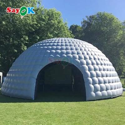 Cina OEM / ODM tessuto duraturo di Oxford all' esterno grande tenda gonfiabile igloo per la promozione di eventi di festa club in vendita