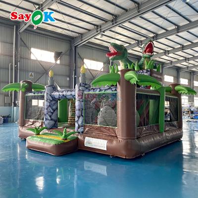 China Inflatable Bouncy Castle Combo with Blower for Rental & Backyard Fun for sale