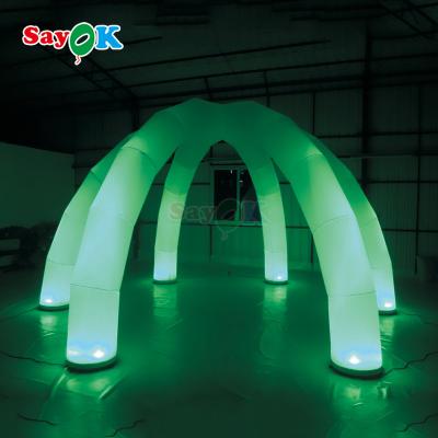 China Portable Exhibition Marquee Inflatable Tent Custom Dome Spider Tent Advertising Inflatable Spider Tent for Outdoor Event for sale