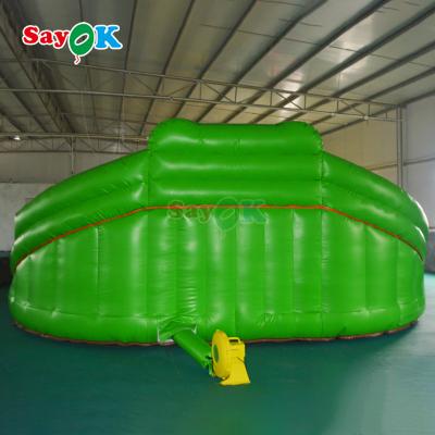 China Sayok Commercial Inflatable Trampoline Slides Inflatable Jumping Castle Slide for sale