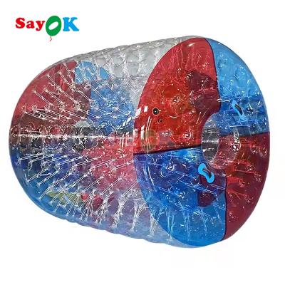China Inflatable Running Bubble Zorb Roller Ball Pvc Transparent Water Roller Ball for Outdoor Water Sport for sale