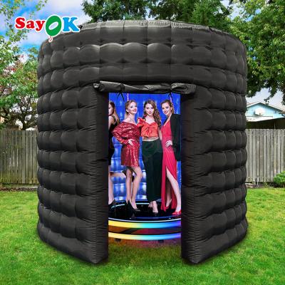 China 360 Inflatable Photo Booth for Events - Customizable Size & Color for sale