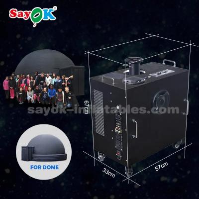 China Sayok 6500LM Portable Inflatable Planetarium with 1 Year Warranty and 4 Wheels for HD Fulldome Projection for sale