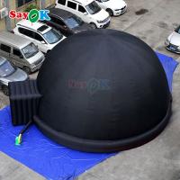 China Customizable Inflatable Planetarium Dome 6m Diameter 3.7m Height Portable Projection for Schools for sale