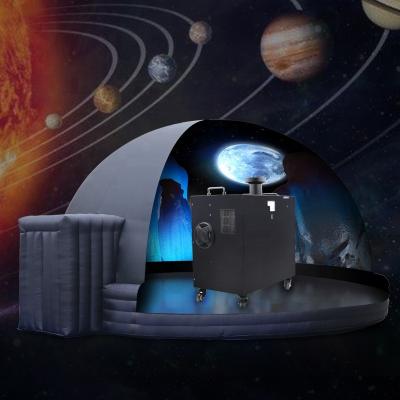 China 360 Degree Fulldome Portable Planetarium Projector with 5500LM Brightness and 4 Wheel Mobility for sale