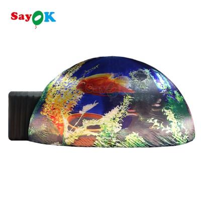China Customizable Size Inflatable Planetarium with Emergency Escape and Free 3D Design for Schools and Outdoor Events for sale