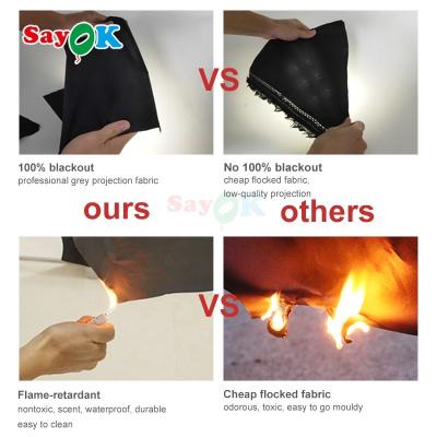 China Customizable Size Inflatable Planetarium with Emergency Escape and Free 3D Design for Schools and Outdoor Events for sale