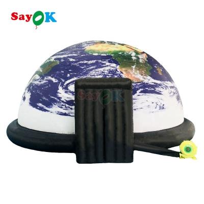 China 100% Blackout Flame Retardant Portable Inflatable Planetarium Dome Projection Tent for Kids and Education for sale