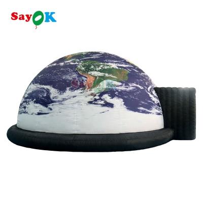 China Sayok 6m Inflatable Planetarium Dome with Professional Projection Fabric CE Certified and HD Projector Compatibility for sale