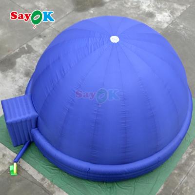China Portable Inflatable Planetarium Dome Completely Blackout Projection Tent for School 7m Dia for sale