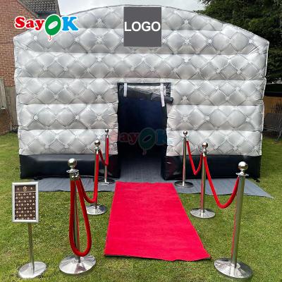 China Custom Waterproof UV Resistant Windproof Inflatable Disco Tent for Outdoor Events and Parties for sale
