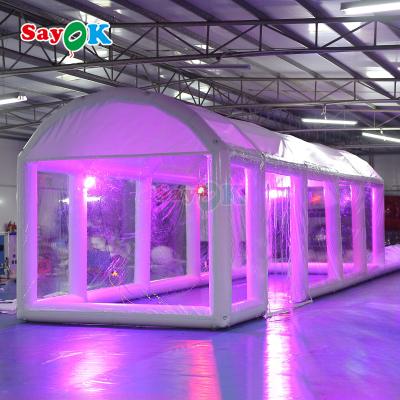 China Waterproof Airtight Flame-Retardant PVC Inflatable Pool Tent for Outdoor Events for sale