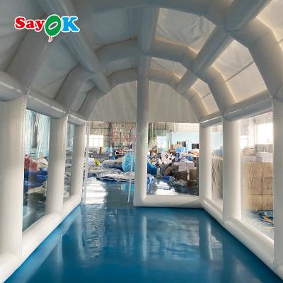 China Waterproof Airtight Flame-Retardant PVC Inflatable Pool Tent for Outdoor Events for sale