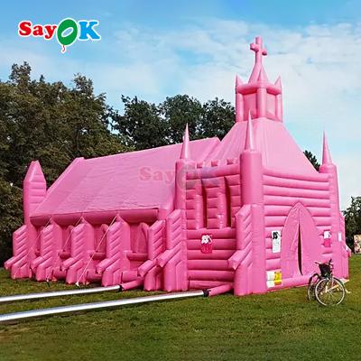 China Portable Flame-Retardant Inflatable Church Tent with Customizable Size for Outdoor Weddings for sale
