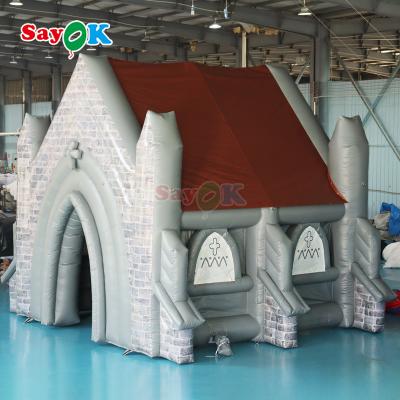 China Portable Flame-Retardant Inflatable Church Tent for Outdoor Wedding Events with Customizable Options for sale