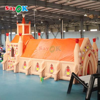 China Customized Portable Inflatable Church Tent for Outdoor Wedding - Flame-Retardant & UV Resistant for sale