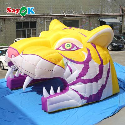 China Portable Waterproof UV Resistant Inflatable Tunnel Tent for Football and Outdoor Sports Events for sale
