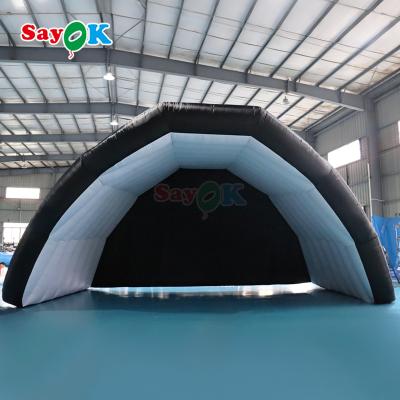 China Custom Logo UV Resistant Portable Inflatable Stage Cover Tent for Outdoor Events for sale
