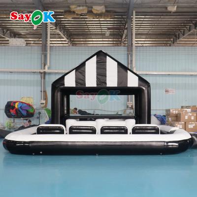China Luxury Inflatable Pool Bar with Seats for Outdoor Party and Commercial Events for sale