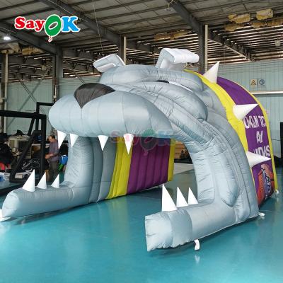 China Custom Inflatable Tunnel Tent with Durable 210D Oxford Cloth for Portable and Easy Setup Football Sports for sale