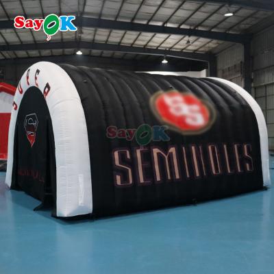 China Portable Inflatable Event Tunnel with Custom Logo Printed and Durable 210D Oxford Cloth for Outdoor Sports for sale