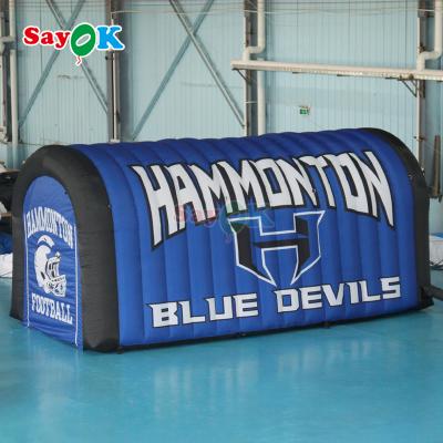 China Customized Portable Inflatable Devil Tunnel for Outdoor Football Sports for sale