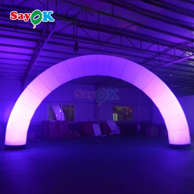 China Custom Outdoor Inflatable LED Arch for Commercial Event Advertising Promotion for sale
